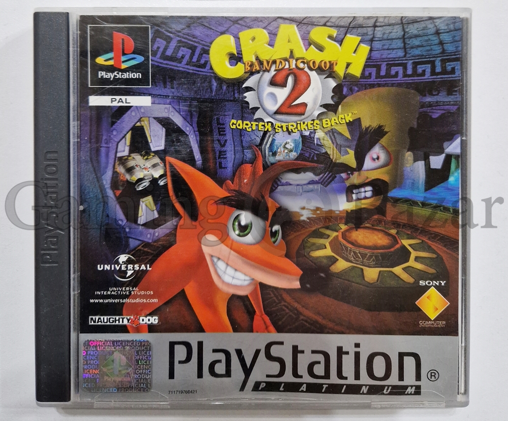 PlayStation 1 Hry | Crash Bandicoot 2 Cortex Strikes Back PS1 | GamingBazar